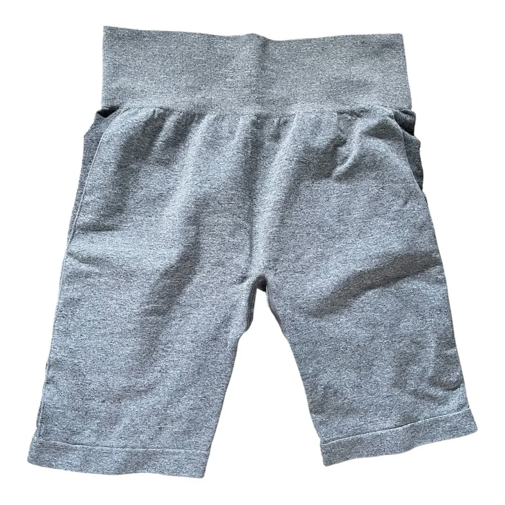 Kimberly | Shorts | Gray Seamless Biker Shorts | Poshmark